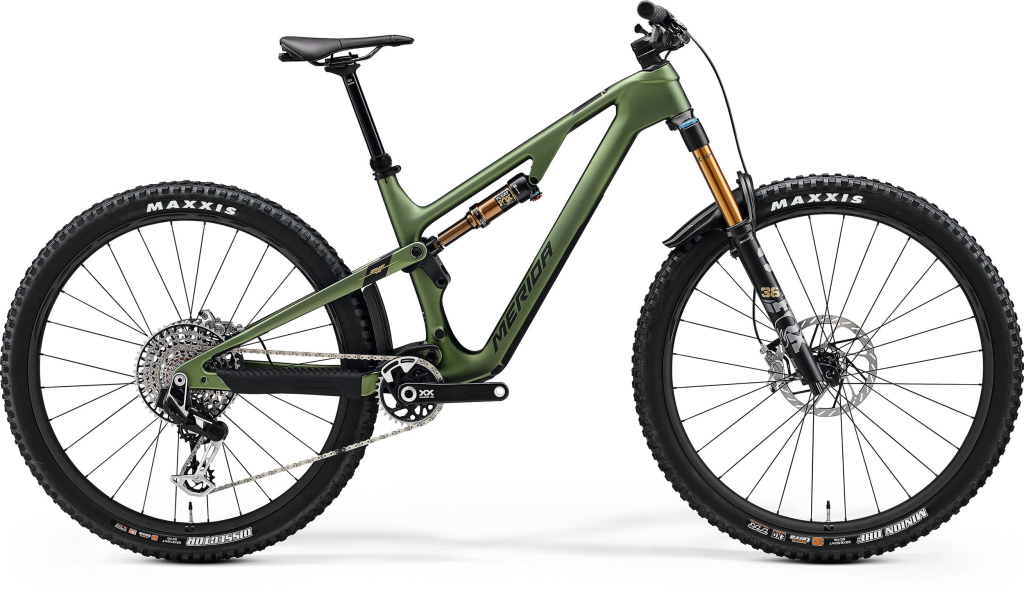 MERIDA ONE-FORTY 10K Silk Green(Black/Gold) 2024 | Bikeranch